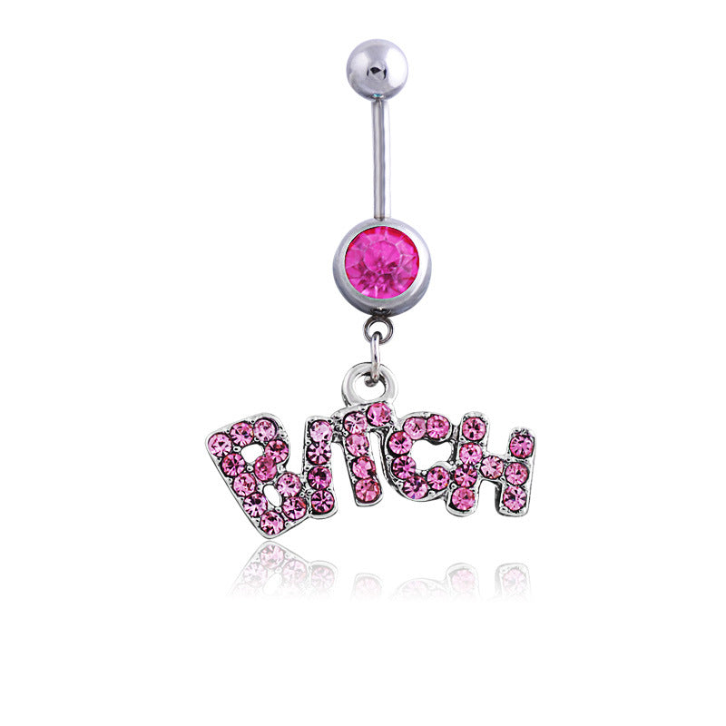 B!TCH BELLY BUTTON RING (R2S) – Reuellux